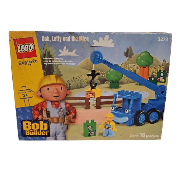 Lego | Toys | Lego 3273 Duplo Bob The Builder Bob Lofty And The Mice 20 ...